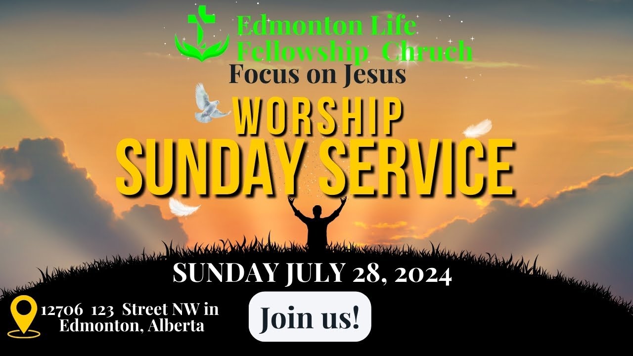 SUNDAY JULY 28, 2024 l Focus on Jesus - YouTube