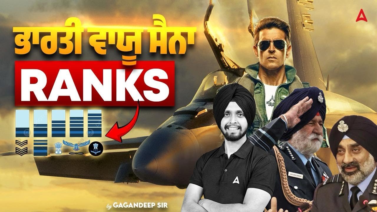 INDIAN AIR FORCE OFFICER Ranks 2025 | Officer Ranks In INDIAN AIR FORCE ...