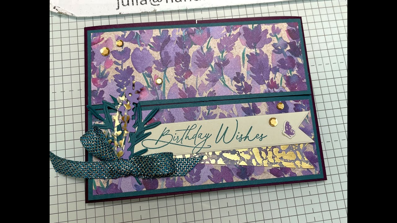 How to make an easy fun simple fold for a sweet handmade card. - YouTube