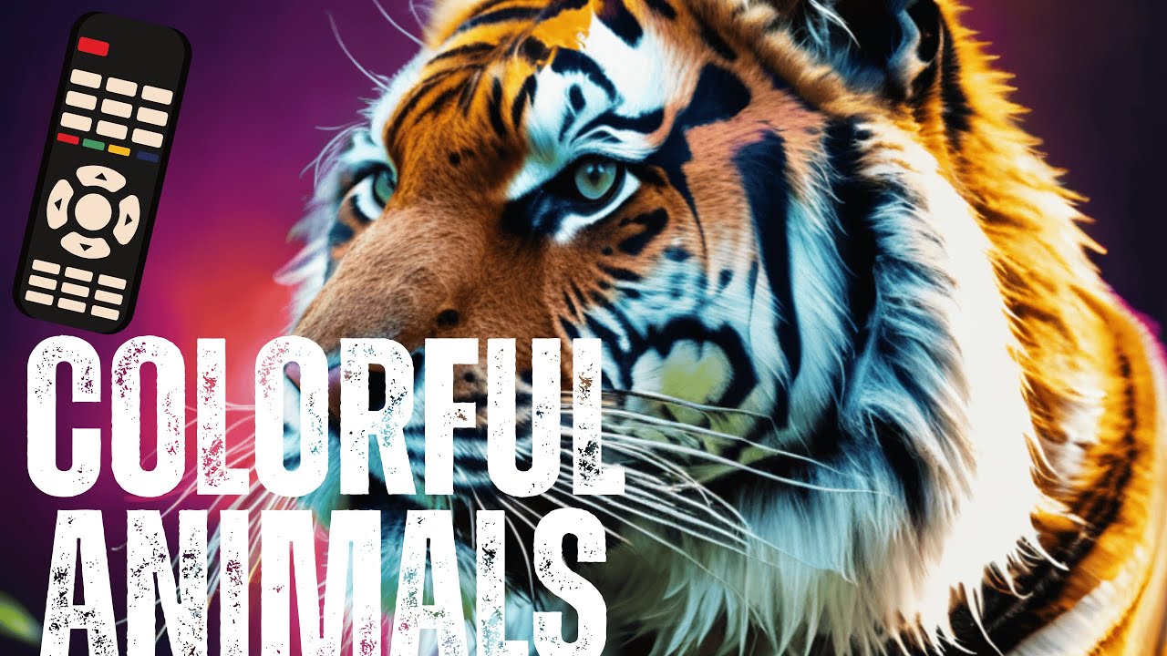 Bright & Beautiful Animal Screensaver – Colorful Nature for TV ...
