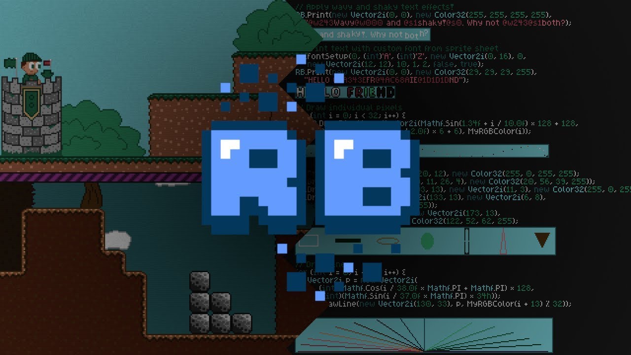 RetroBlit - A Retro Game Framework - YouTube