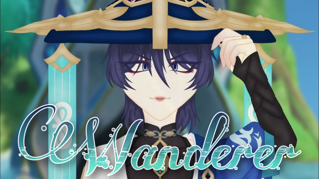Eons Adrift Wanderer (Genshin Impact Wanderer Speedpaint) - YouTube