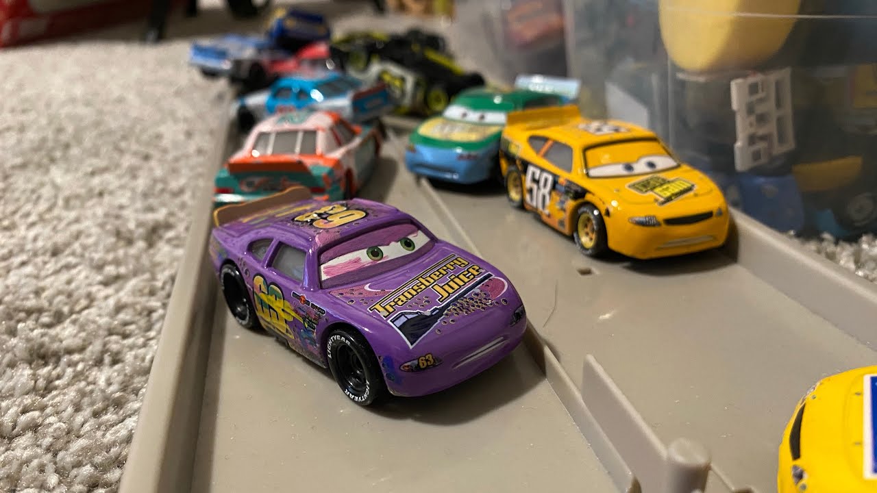 Disney Pixar Cars Race Damaged Lee Revkins Custom Review - YouTube