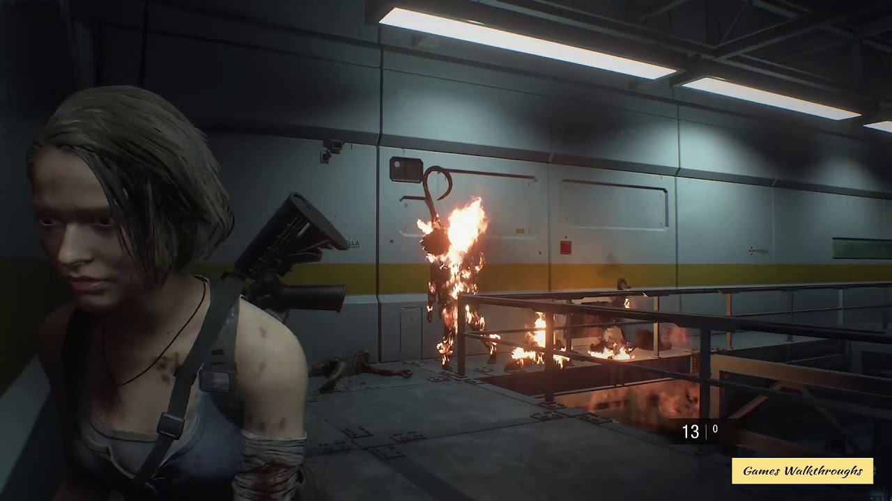 RESIDENT EVIL 3 REMAKE Ending & Final Boss Fight - YouTube