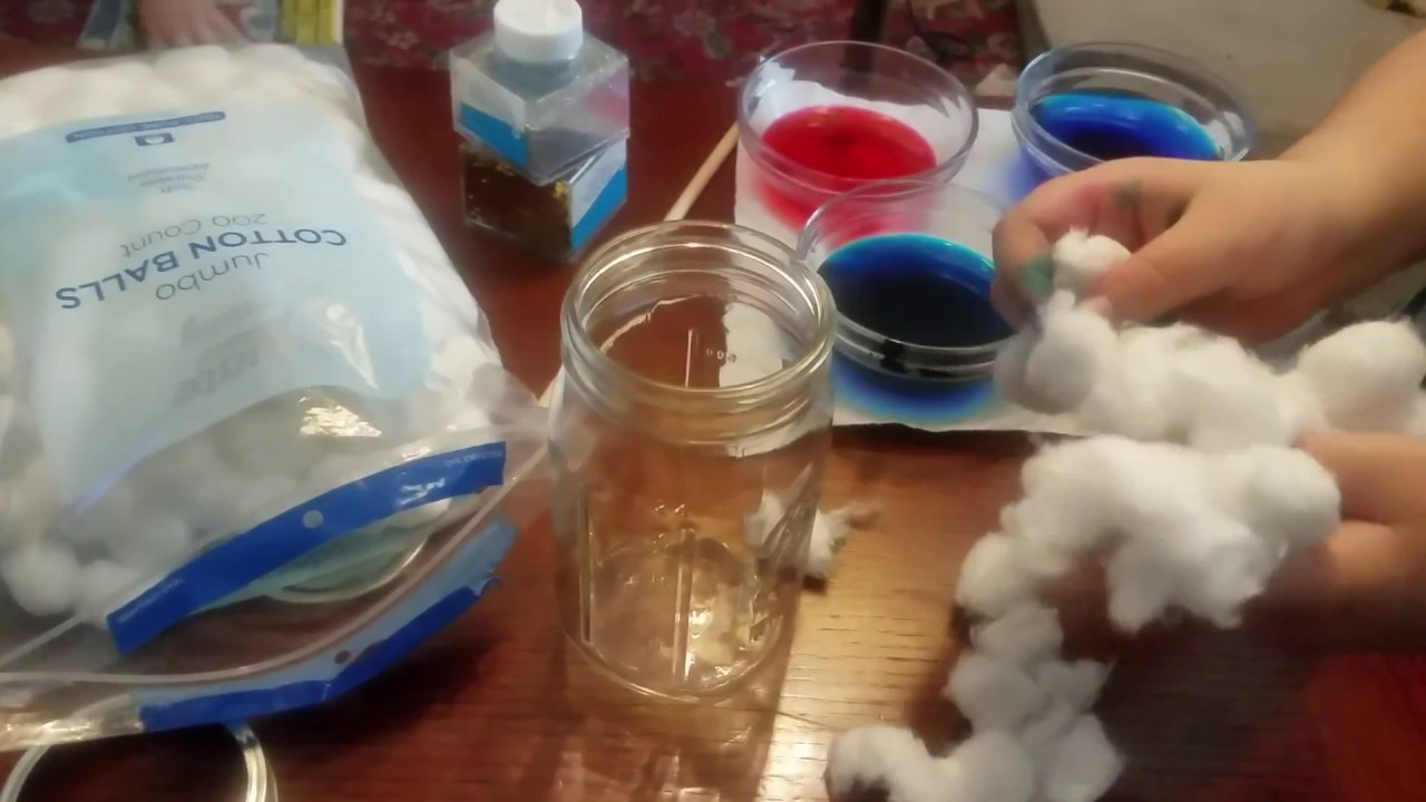 DIY Nebula In A Jar - YouTube
