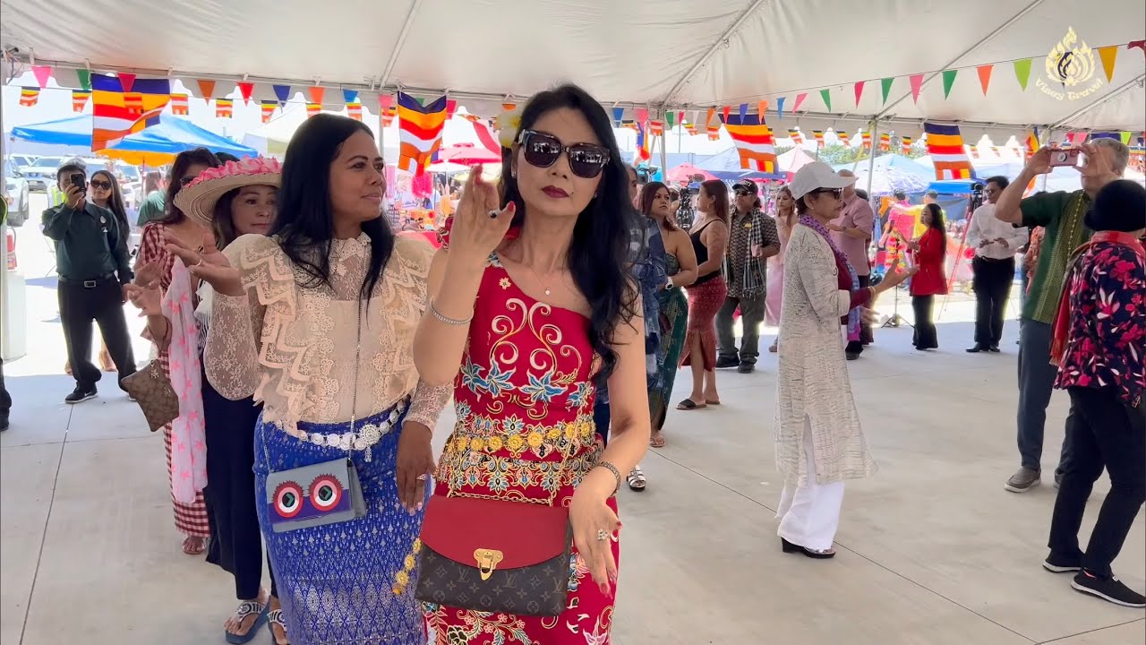 Khmer New Year at Wat Fontana California USA 4-28-24 EP1 សួស្តីឆ្នាំ ...