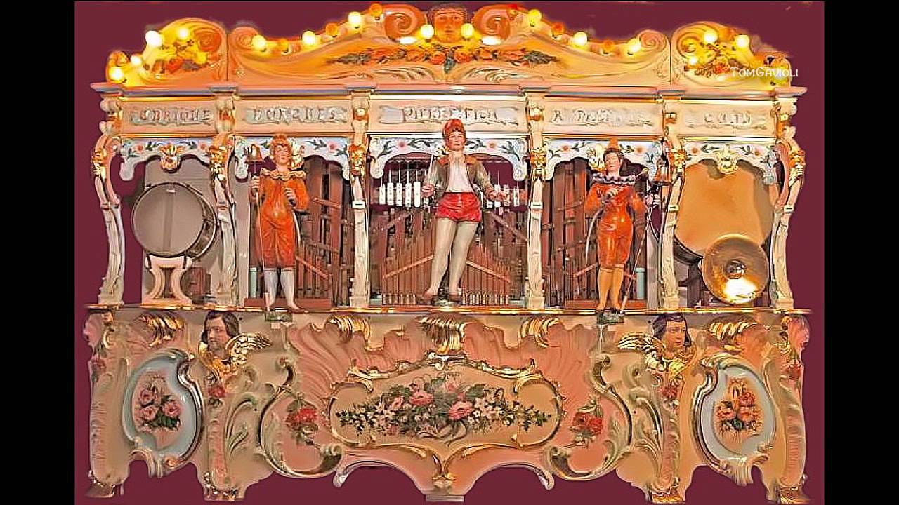 Oh Johnny -- 89 key Pierre Eich Fairground Organ - YouTube