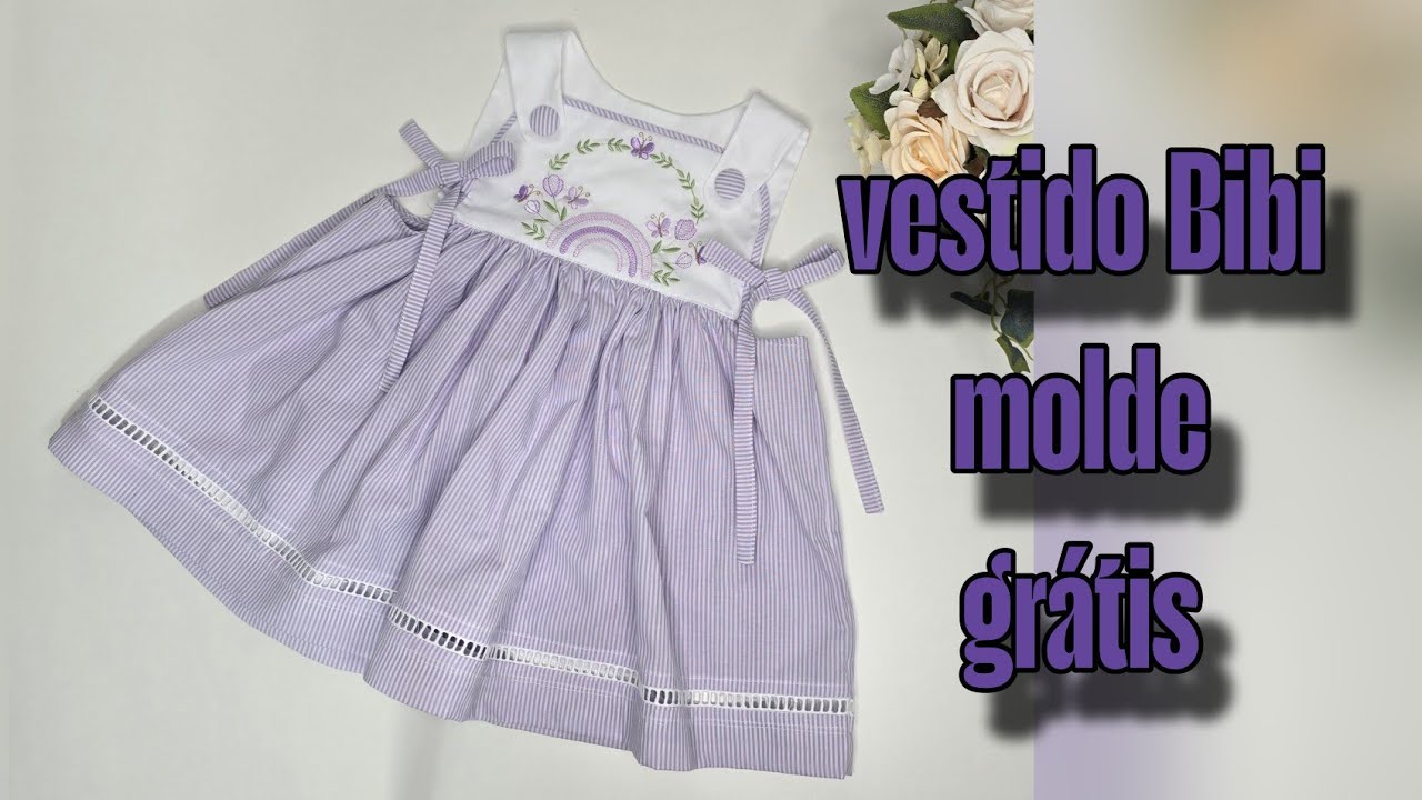 Vestido infantil molde grátis - Vestido Bibi molde grátis tam 1 ano ...