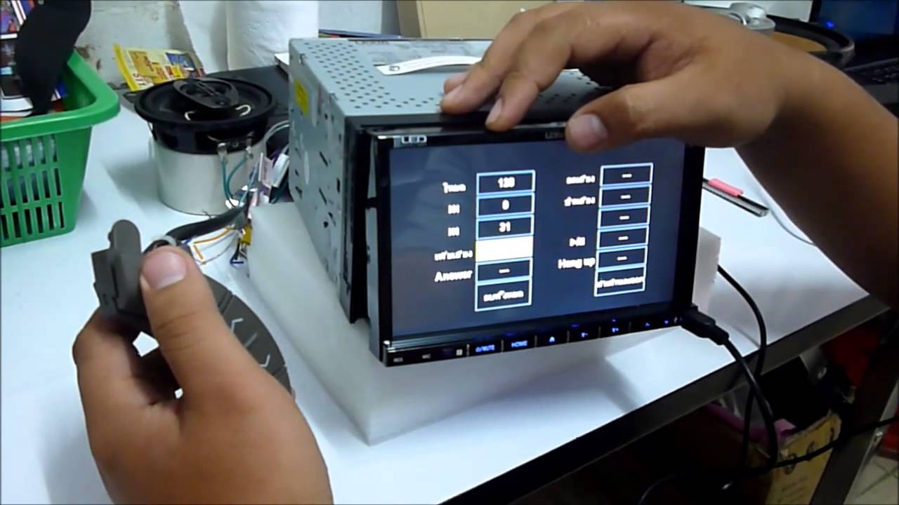 การชื่อมต่อ และการตั้งค่า คอลโทรลพวงมาลัยรถ toyota - YouTube