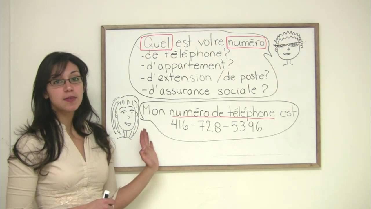 French for Beginners: How to Ask for Phone Numbers in French - YouTube