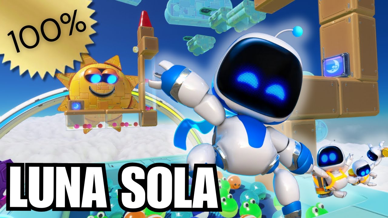 Astro Bot: Luna Sola - How To Find All Bots / Puzzle Pieces 100% 🏆 ...