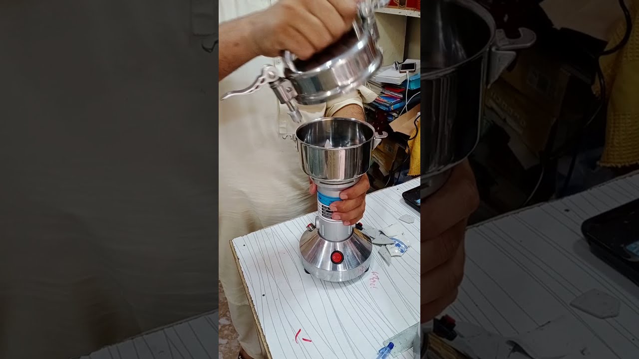 high speed multi functional grinder - YouTube