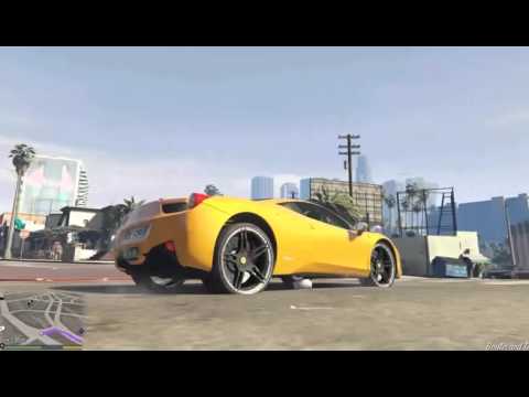 GTA 5 | Modlar | Bölüm 1 | Ferrari 458 İtalia | Süppper Araba