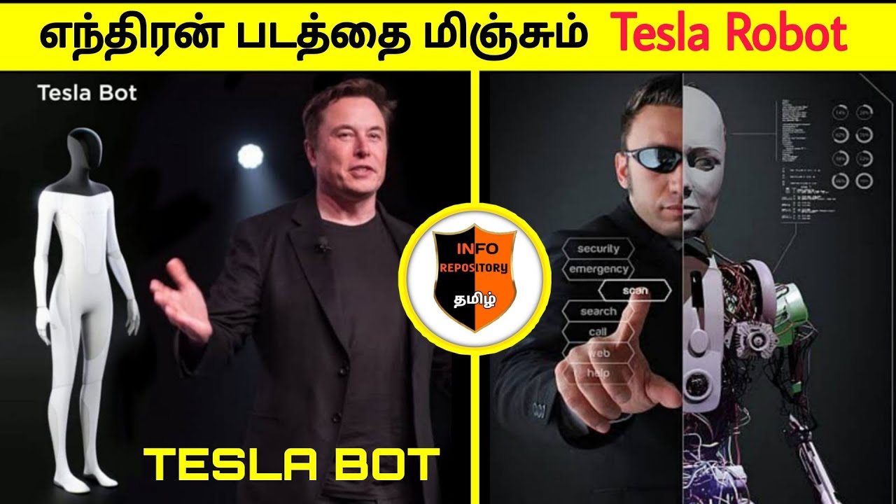 Ultimate Tesla Robot | The tesla bot tamil | #shorts - YouTube