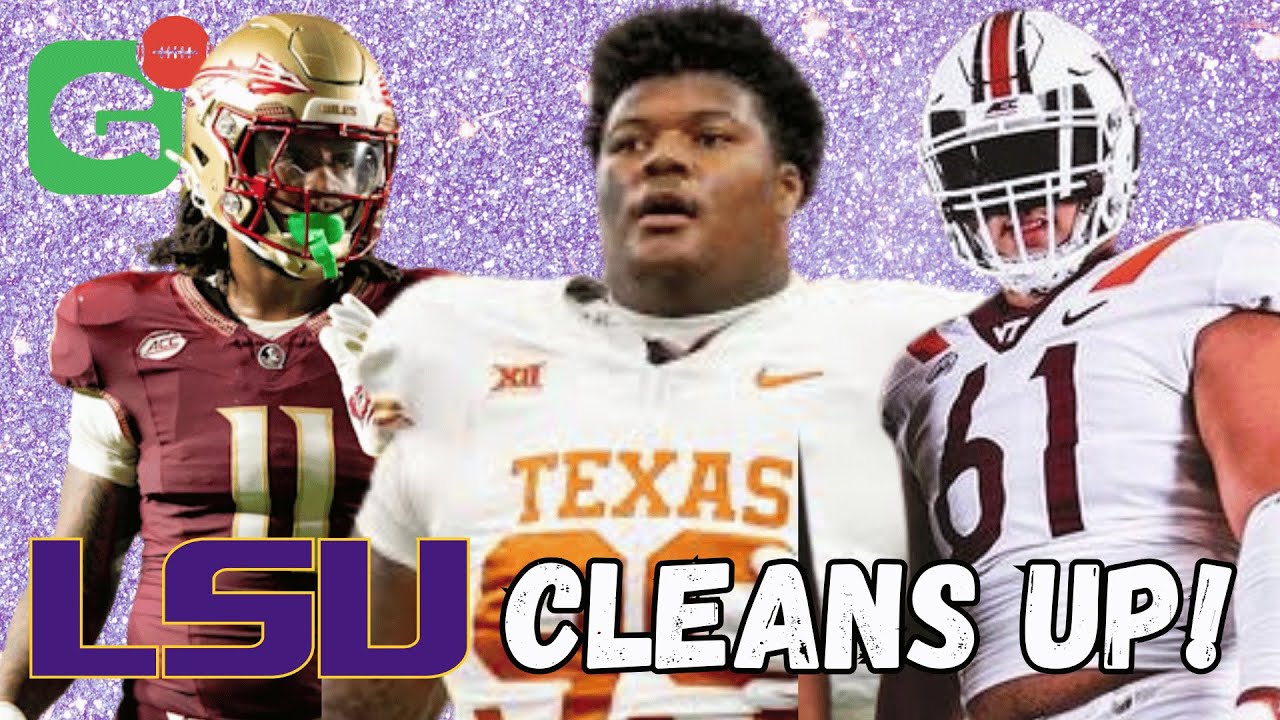 Brian Kelly is making a STATEMENT in the portal | LSU lands elite pass ...