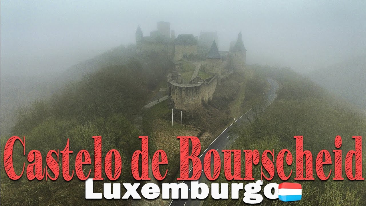 Luxemburgo, o Castelo de Bourscheid | Drone footage | Felipe, o pequeno ...