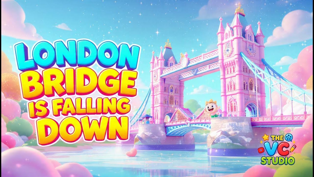 London Bridge Is Falling Down | Nursery Rhyme | Kids Learning Songs ...