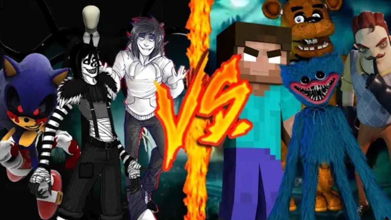Team CREEPYPASTAS vs Team Horror Games ft. Varios artists ...