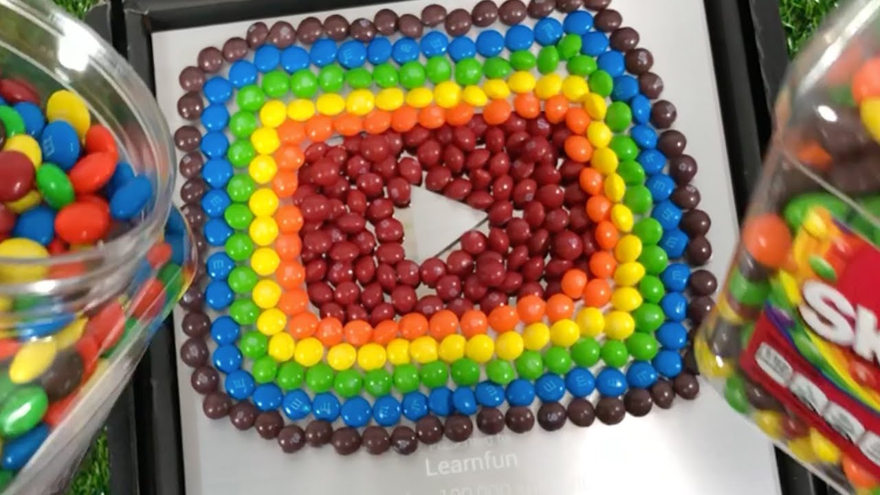 Unboxing Colorful Play Button | Youtube Silver Play Button Celebration ...