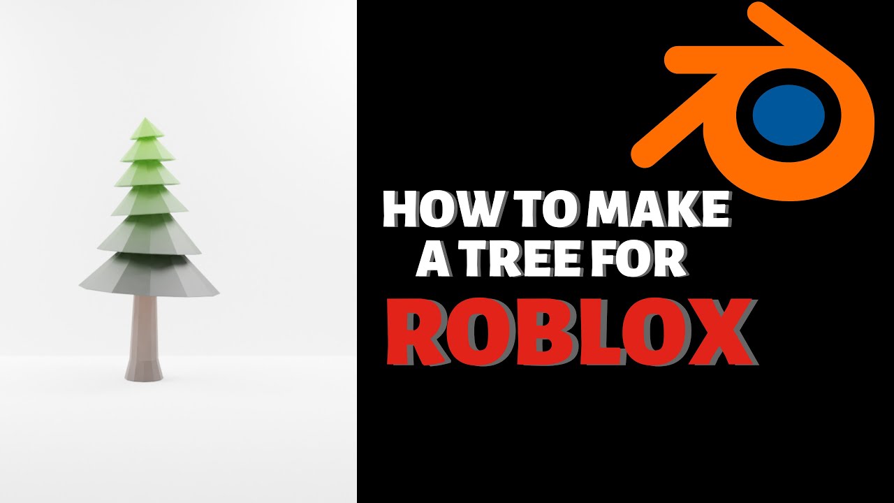 Blender How to Make A Low poly Tree For Roblox! - YouTube