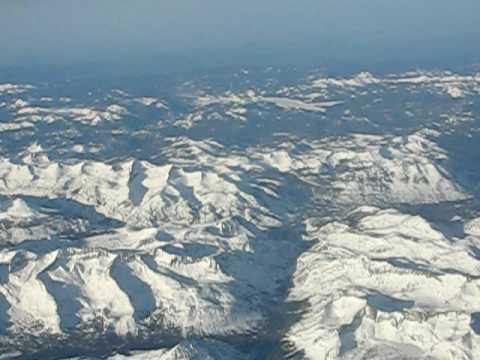 Flying Over the Sierra Nevada - YouTube