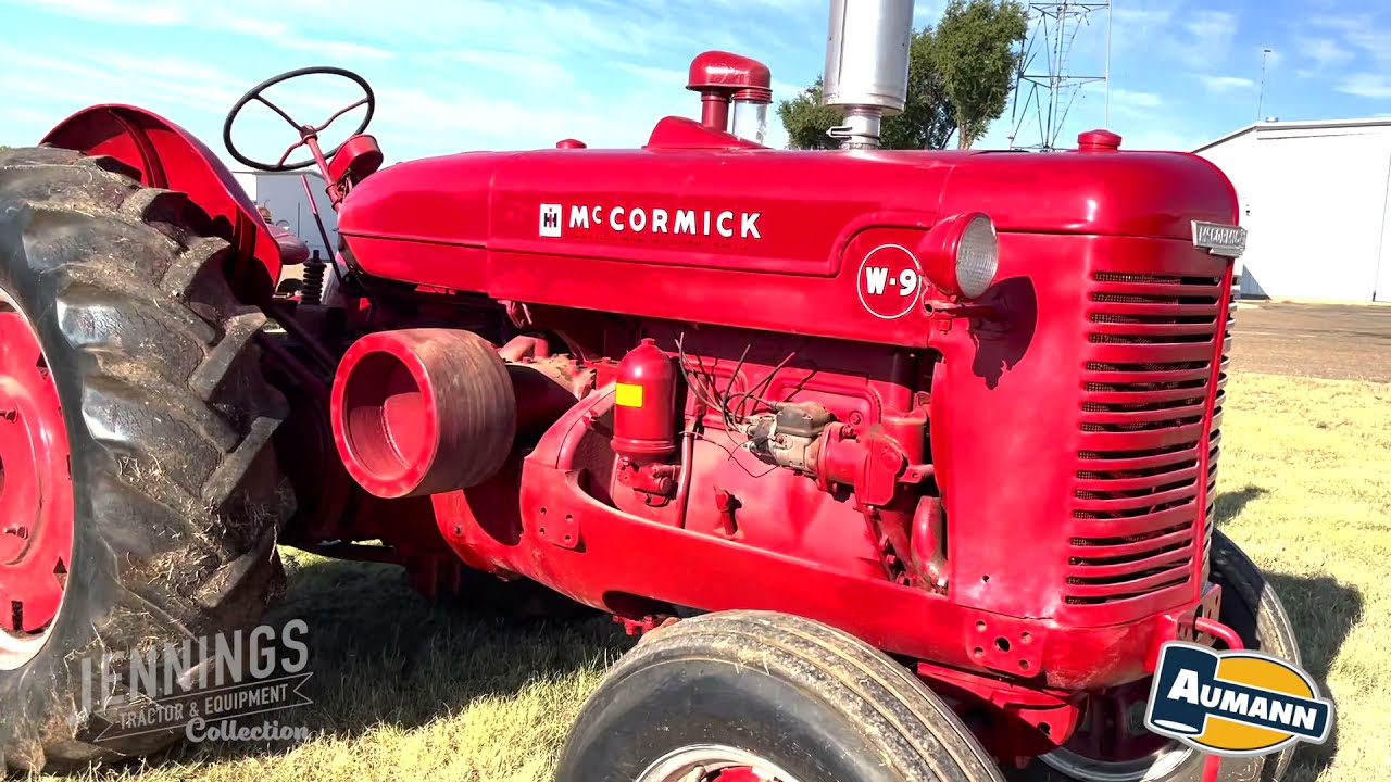 LOT #35 Farmall W-9 - YouTube