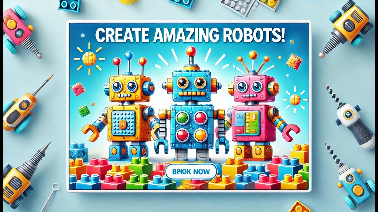 Making Robots with Kids building blocks | ASMR | Kids fun videos - YouTube