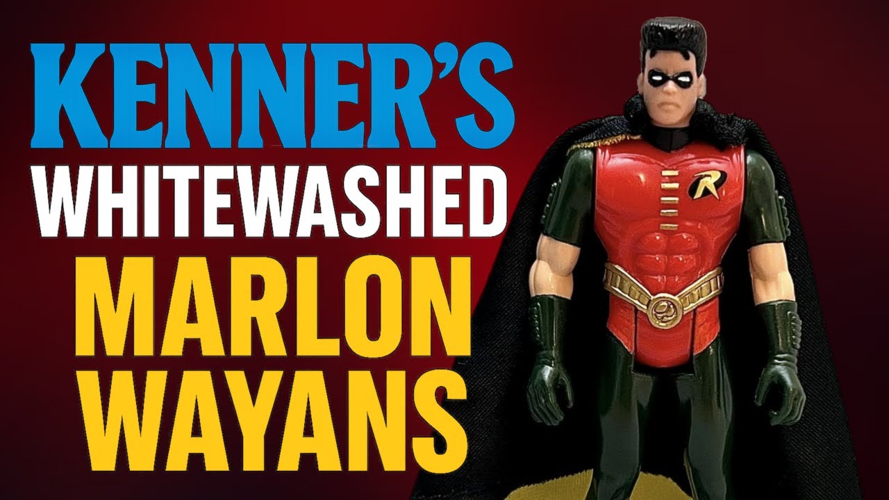 Kenner's Whitewashed Marlon Wayans | Batman Returns Robin Action Figure ...