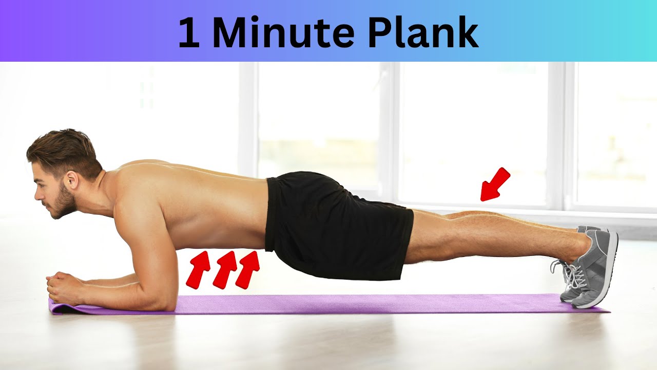 Transform Your Life with Just 1 Minute of Planking a Day! - YouTube