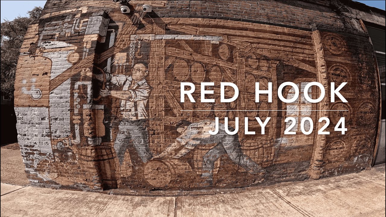 NEW YORK CITY Walking Tour [4K] - Brooklyn - Red Hook - YouTube