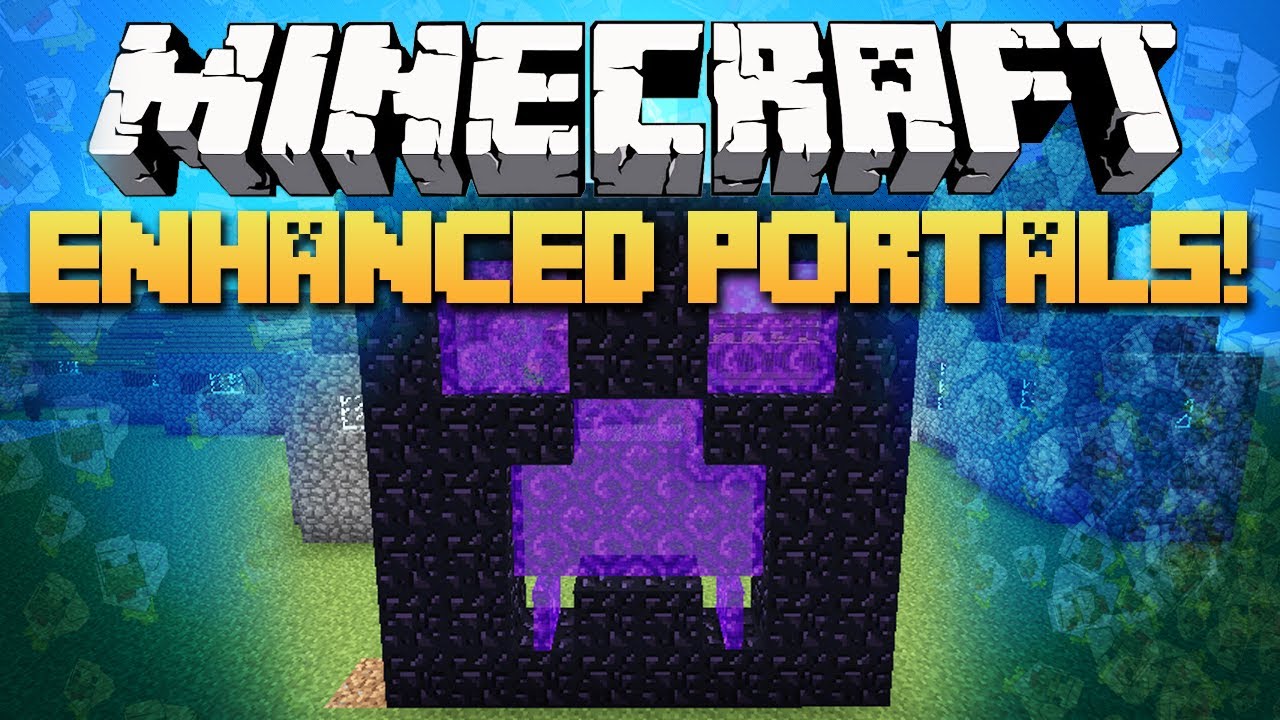 Minecraft: Mody 1.2.5 - Enhanced Portals Mod! (Super Portale!) - YouTube
