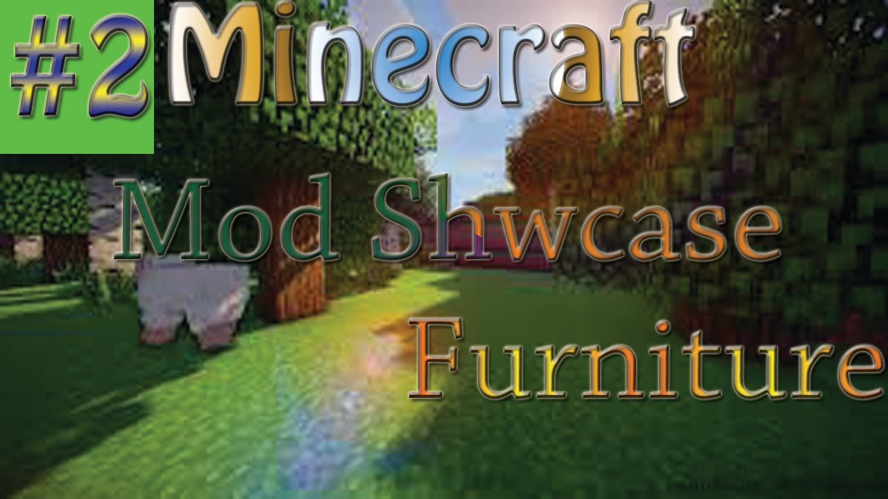 [RO]Minecraft-Mod Showcase : Furniture Mod #2 - YouTube