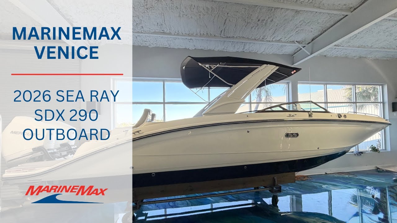 Ample Storage & Seating! 2026 Sea Ray SDX 290 Outboard | MarineMax ...