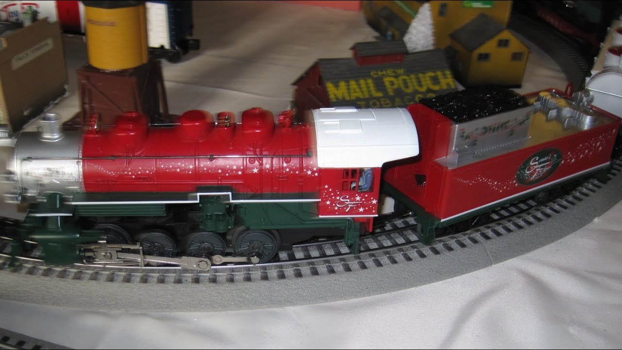 Christmas Train Layout G O HO gauge at Rising Sun Indiana - YouTube