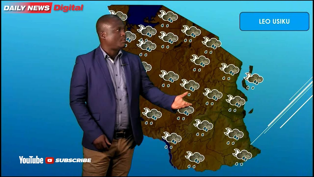 UTABIRI WA HALI YA HEWA WA MASAA 24 KUTOKA TMA - YouTube