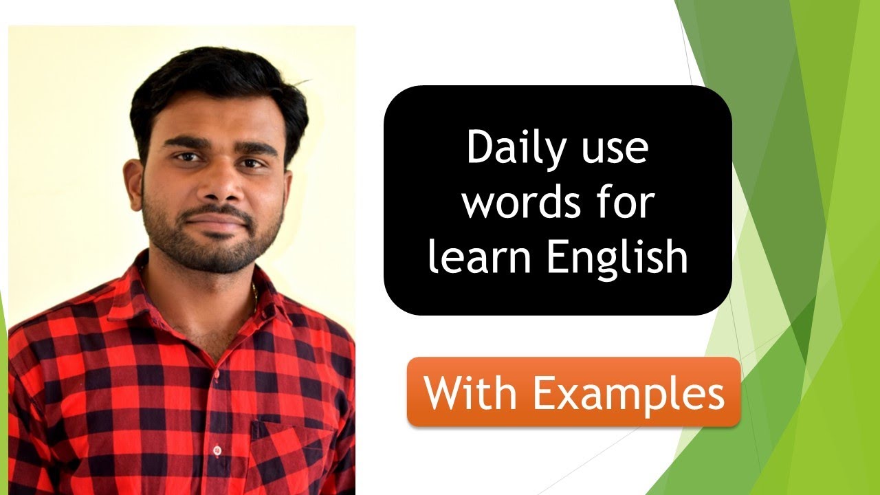 Daily Use Words For Learn English YouTube daily-use-words-for-learn-english-youtube