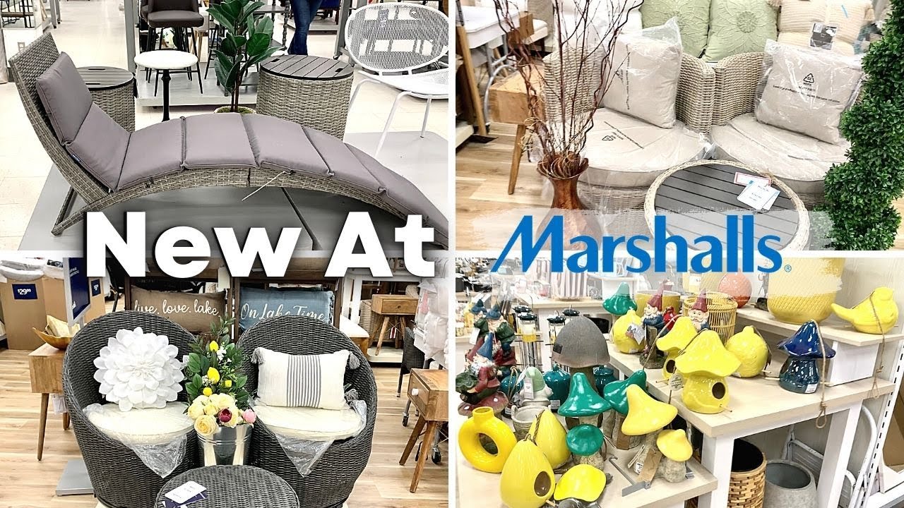 ♥️ New Affordable Patio Sets and Home Decor From Marshalls 🪴| Come With ...