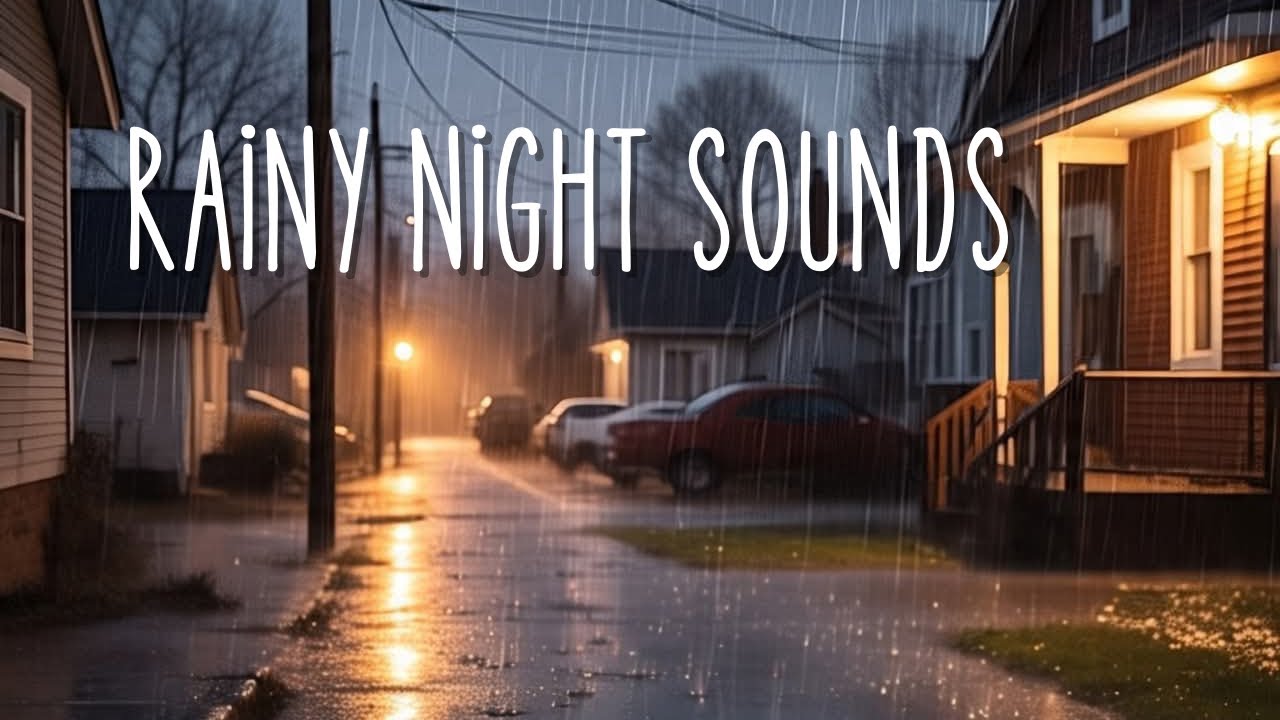Rain on a Late Spring Night - YouTube