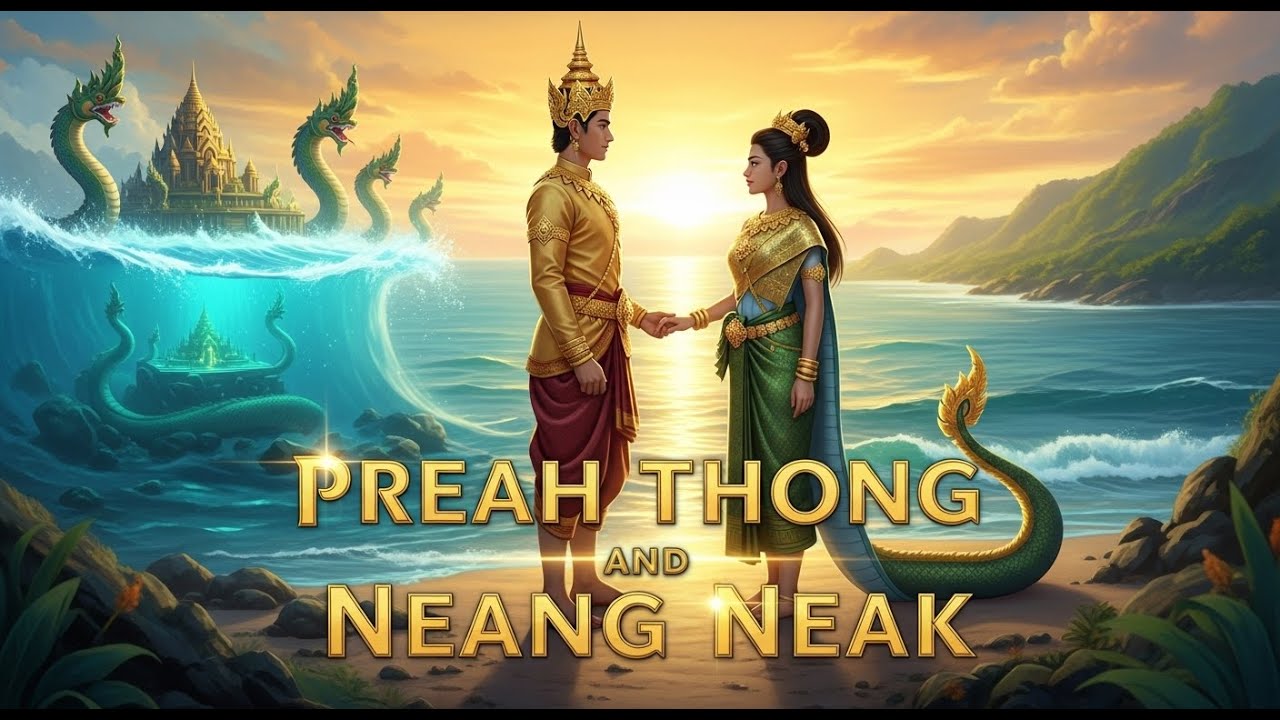 Preah Thong and Neang Neak – The Birth of the Khmer Kingdom - YouTube