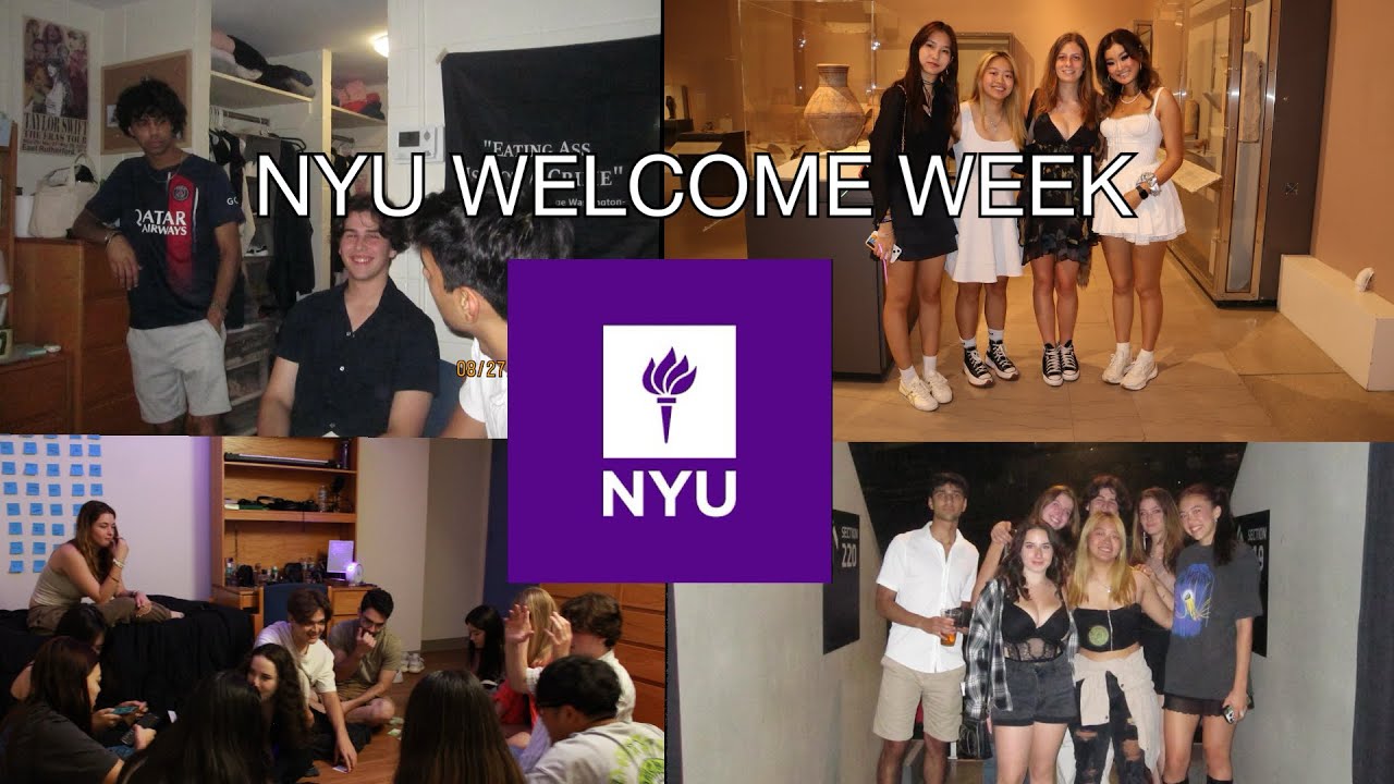 NYU Welcome Week| Dorm tours + Dinning Hall ratings and more! - YouTube