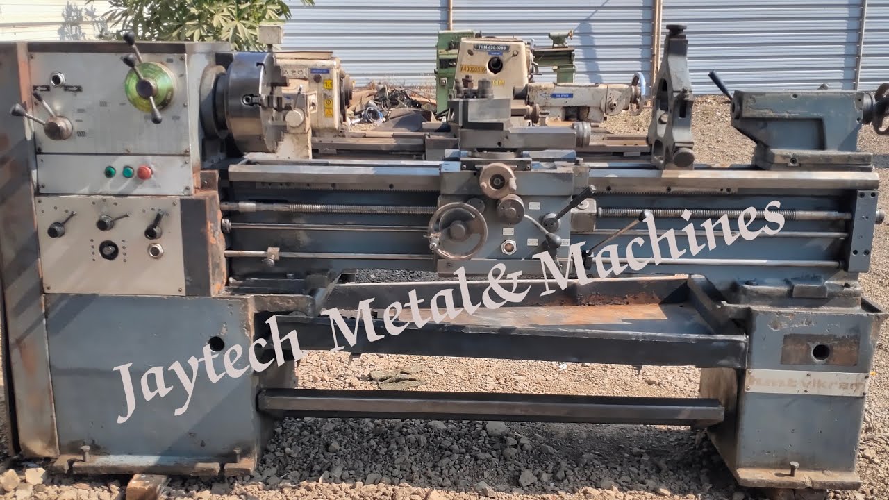 HMT VIKRAM lathe machine - YouTube