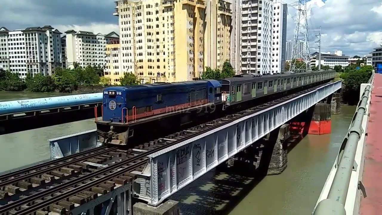 PNR MNC and MSC Trains at Pandacan Bridge feat. DGM 918 (November 06 ...