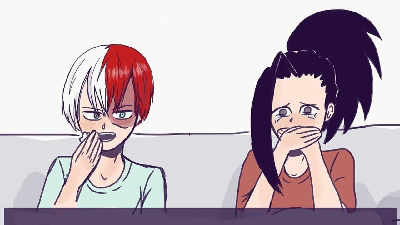 Yaoyorozu And Todoroki Watch Lion King BNHA Comic Dub MHA Boku No Hero ...