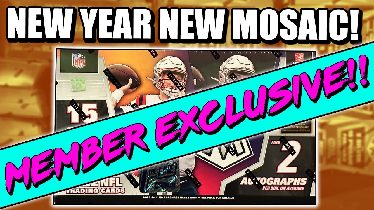 [Member Exclusive] OMG! A MEMBER EXCLUSIVE VIDEO | 2022 Panini Mosaic ...
