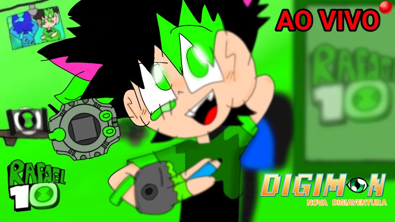 🔴CONVERSANDO E ANIMANDO DIGIMON: NOVA DIGIAVENTURA | LIVE "DIGITAL" | @Rafael10adventuress - YouTube