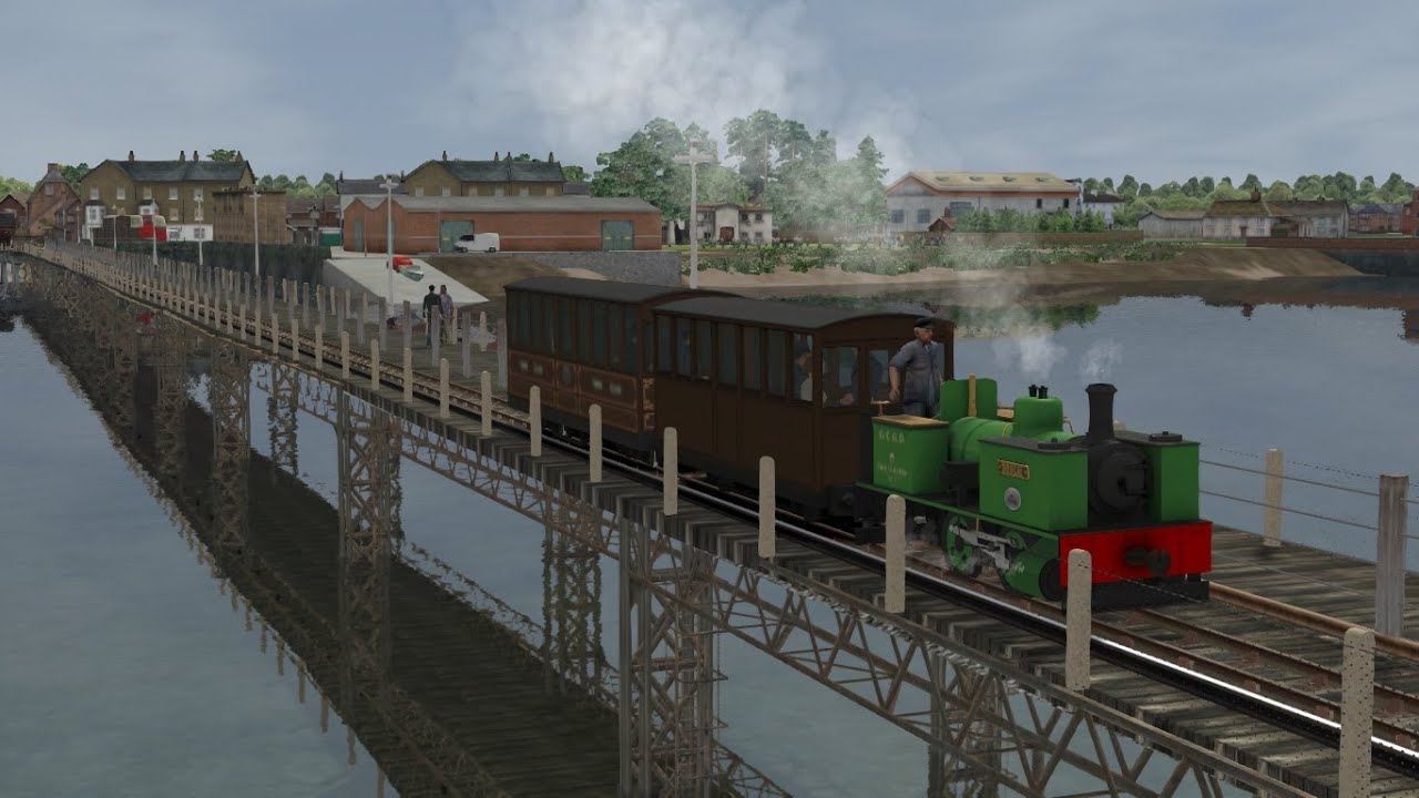 Train Simulator 2021 | Andrew Barclay 0-4-0T 'Dougal' at the Hythe Pier ...