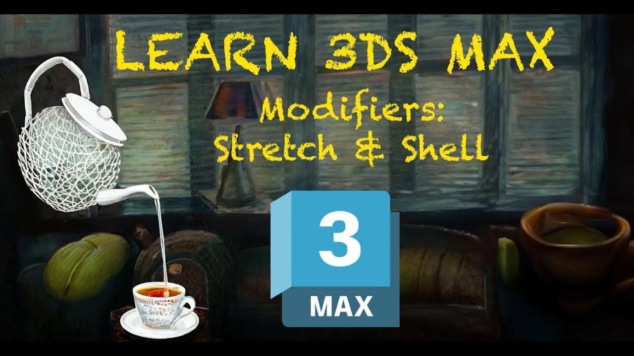 Learn 3Ds Max: Stretch & shell | دروس تعليمية ثري دي ماكس - YouTube