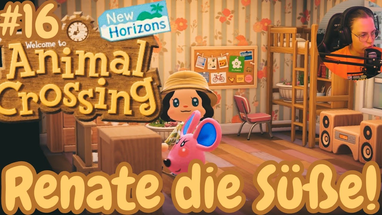 Let's Play: Animal Crossing - New Horizons #16/ Renate die Süße! ♥ ...