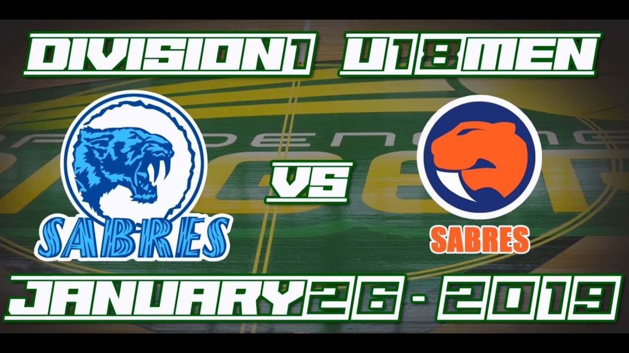 U18 Men Sturt Sabres v Sandringham Game 2 - YouTube