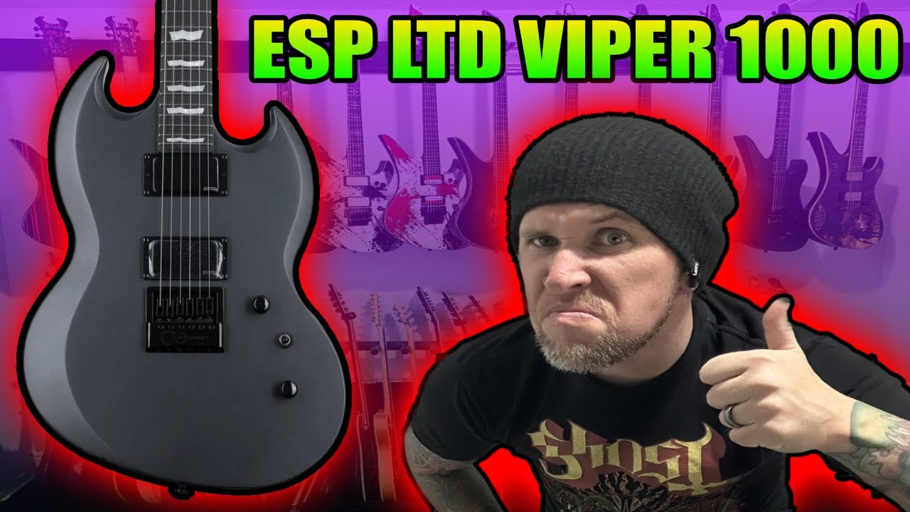 ESP LTD VIPER 1000 EVERTUNE - GUITAR DEMO - YouTube
